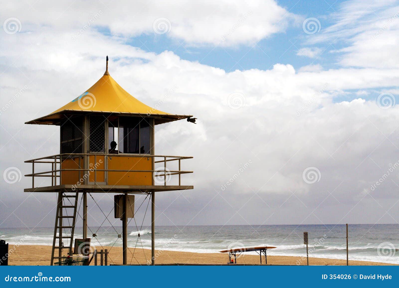 Lifeguard hut stock photo. Image of safety, mouth, caution - 354026
