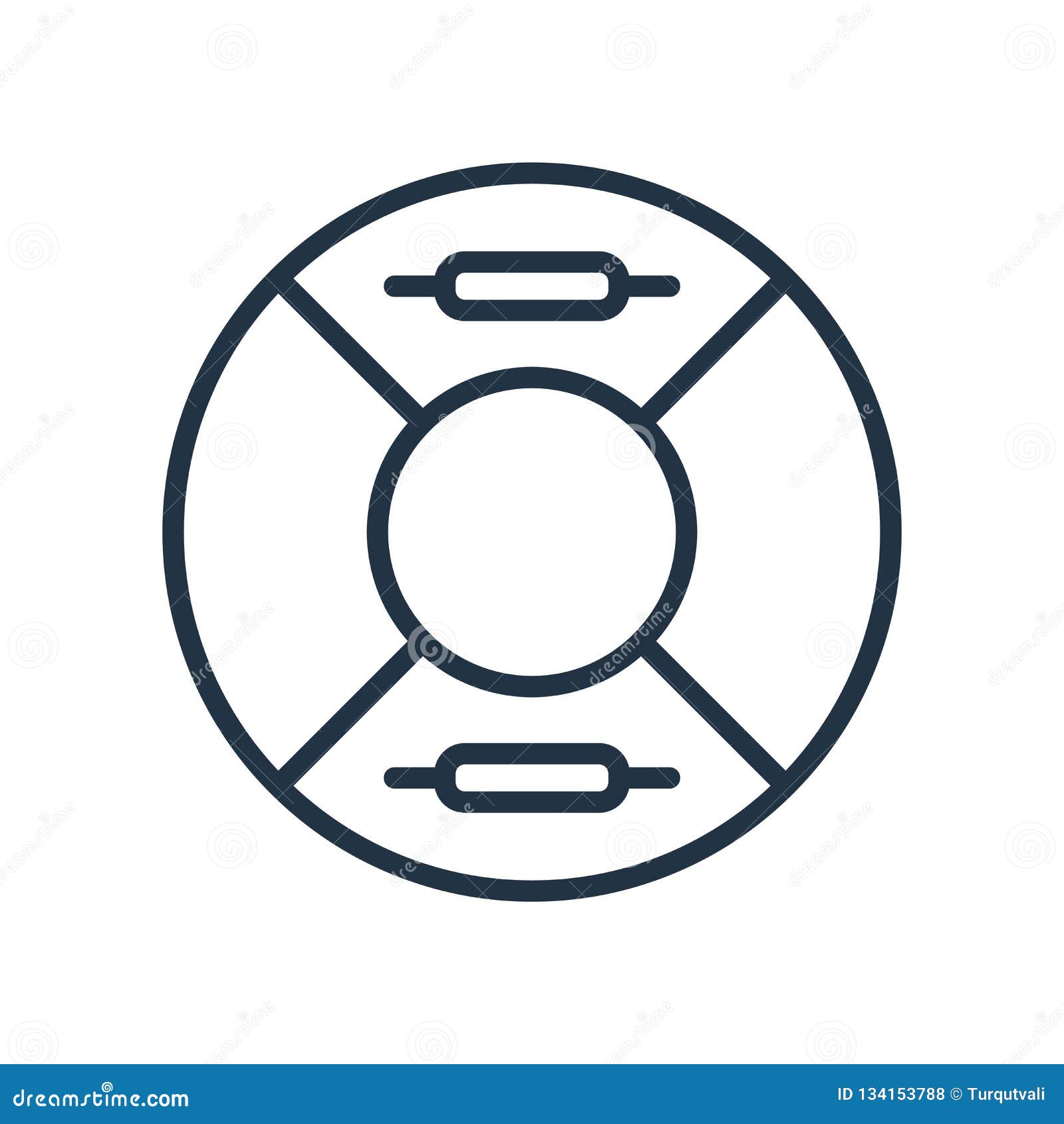 Lifeguard Icon Vector Isolated On White Background, Lifeguard Sign ...