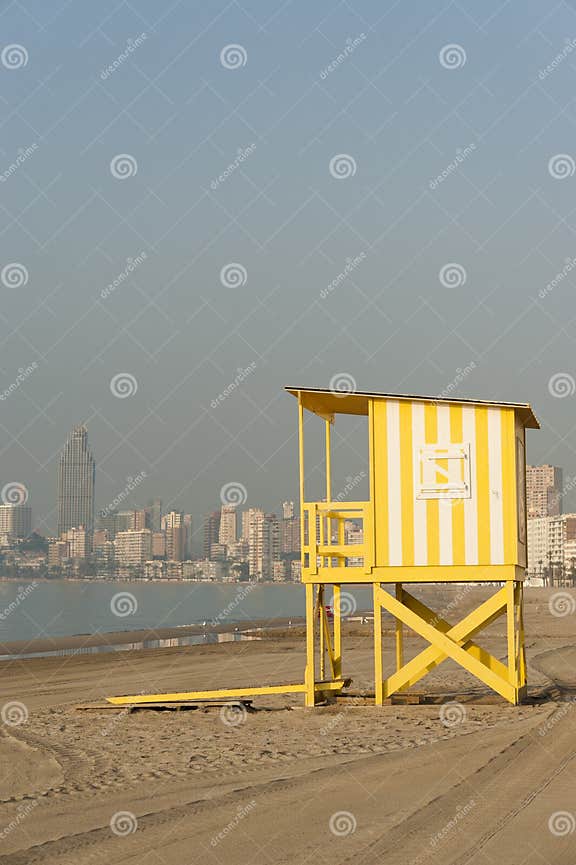 Lifeguard post stock image. Image of architecture, destination - 23205521
