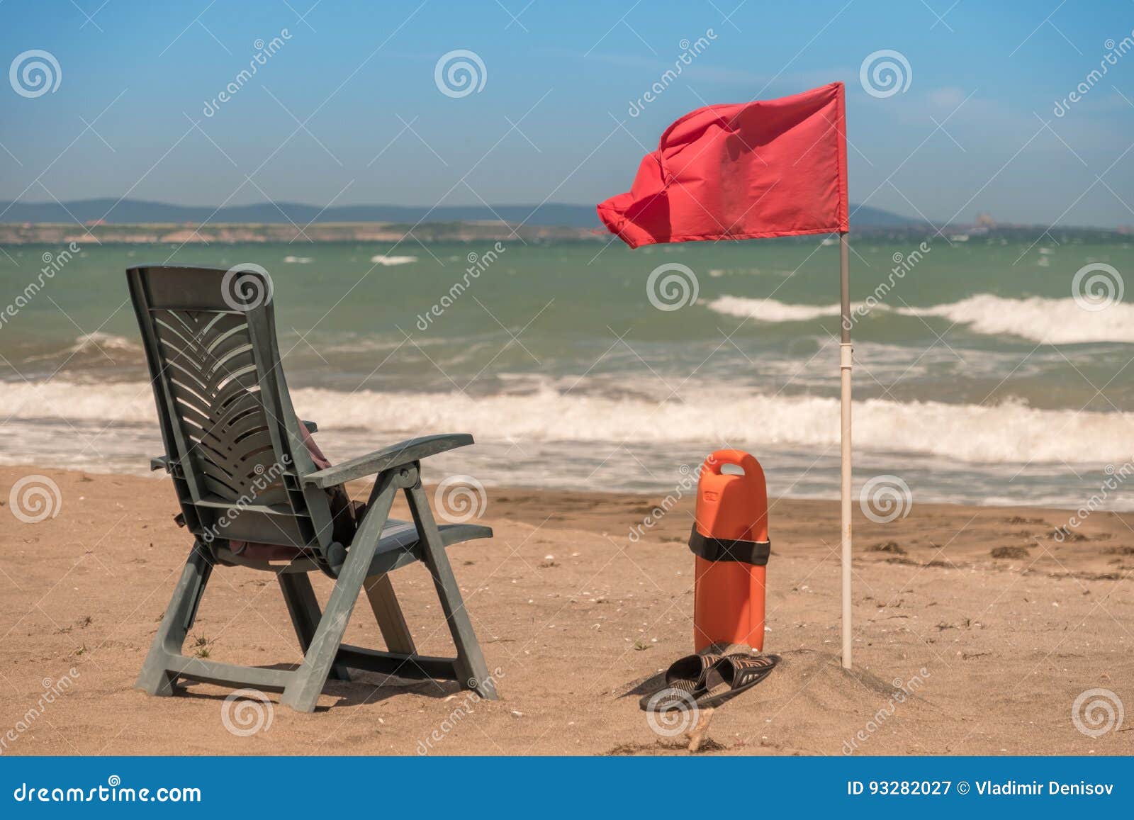 Lifeguard Post on Sea Shore Stock Image - Image of sand, recreational ...