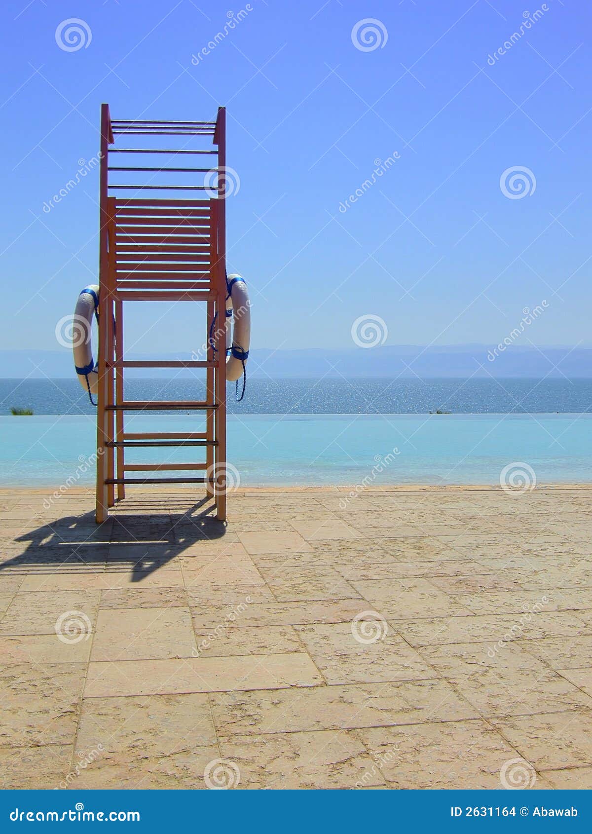 Lifeguard seat stock photo. Image of blue, wellbeing, wellness - 2631164