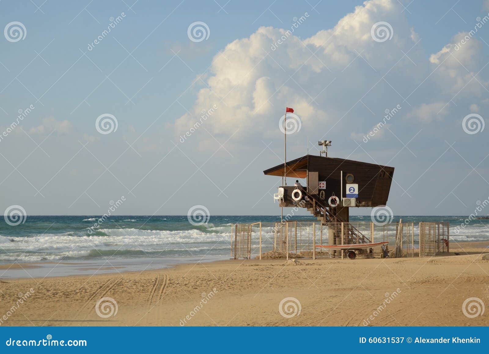 Lifeguard shack stock image. Image of lifeguard, summer - 60631537