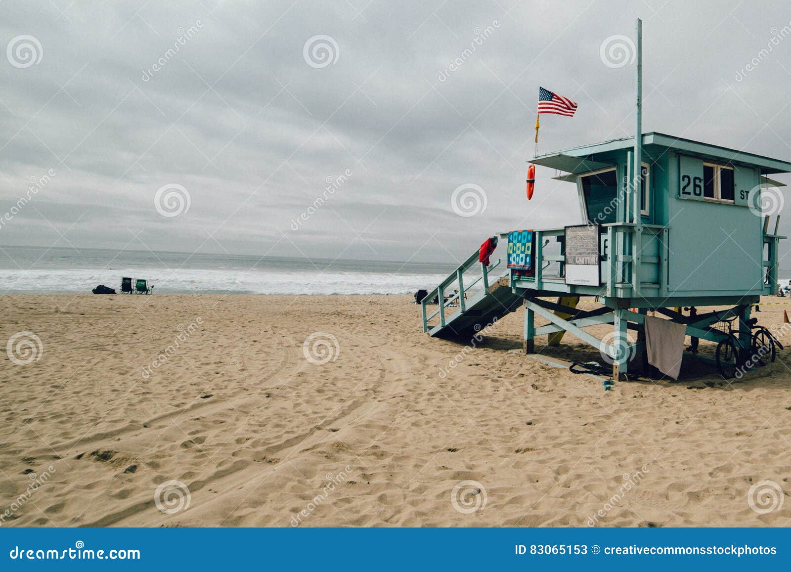 Lifeguard Shack On Beach Picture. Image: 83065153