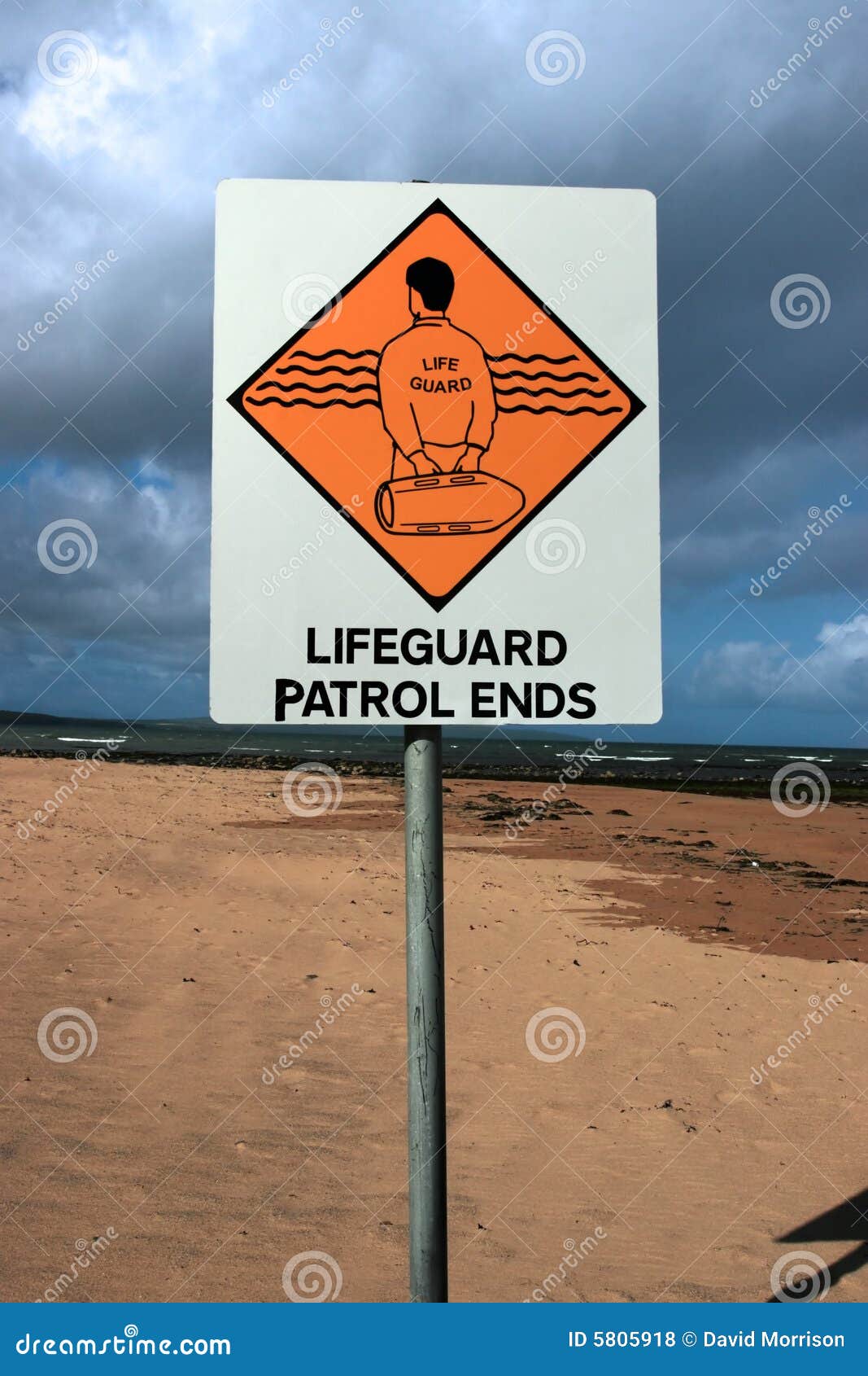 Lifeguard Sign 2 Picture. Image: 5805918
