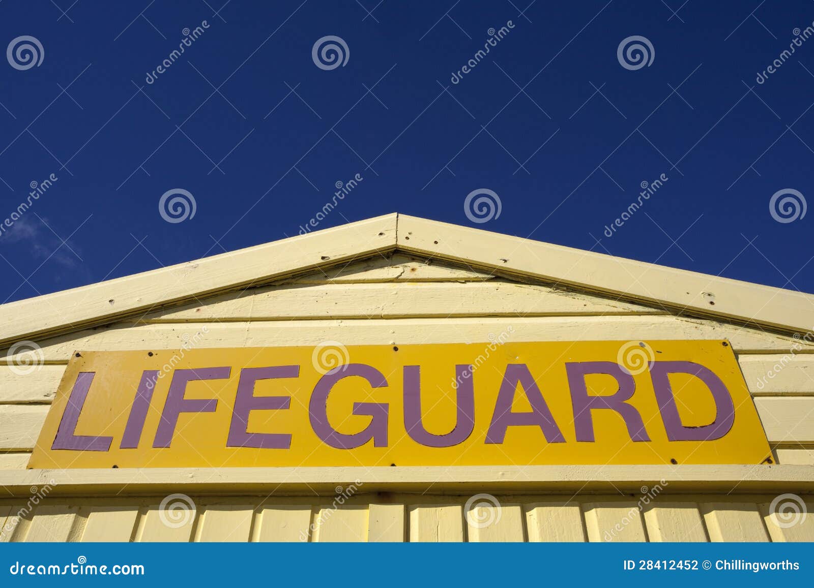 Lifeguard sign stock photo. Image of summer, outdoors - 28412452