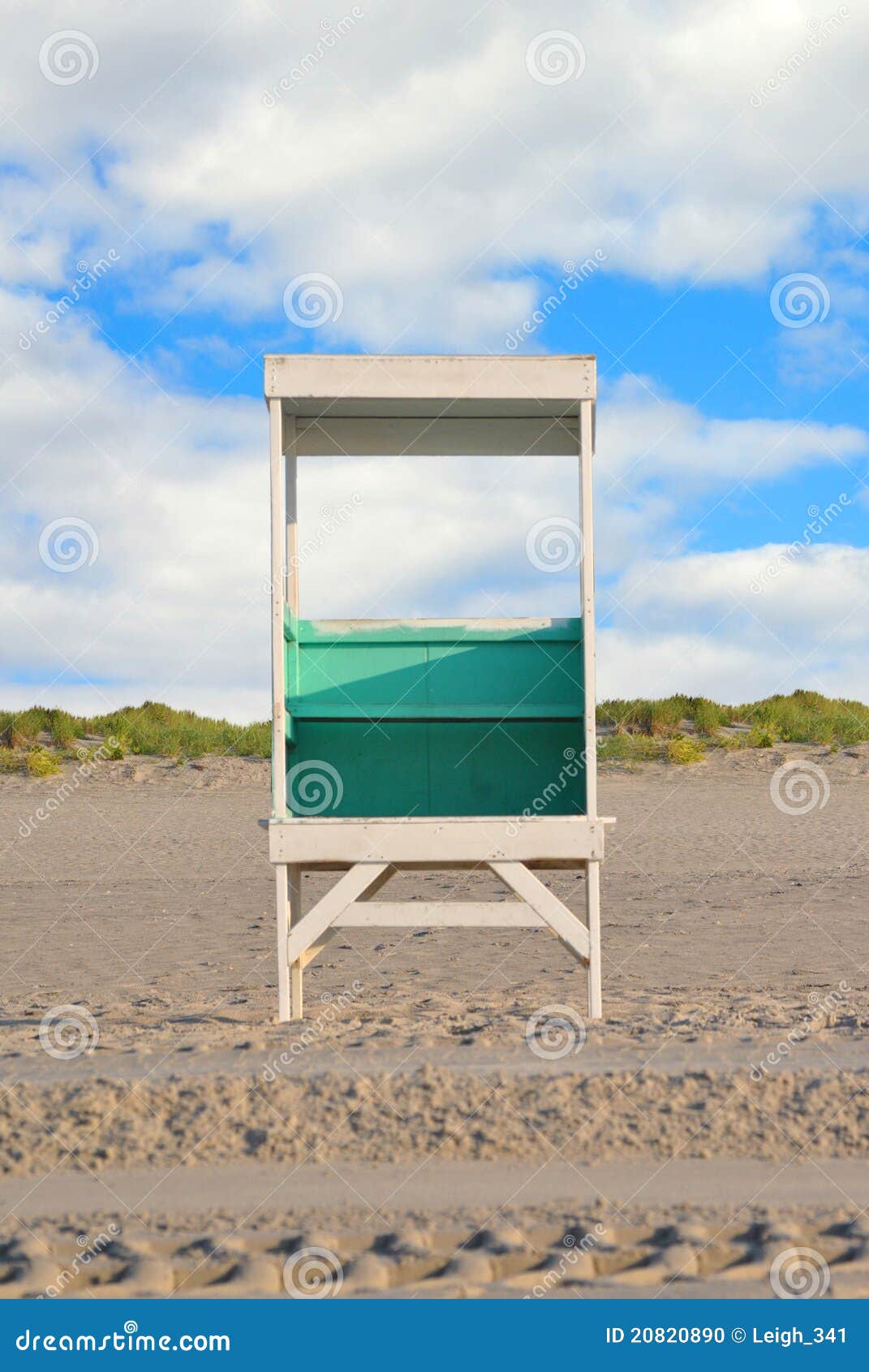 Lifeguard Stand stock photo. Image of guard, sandy, resort - 20820890