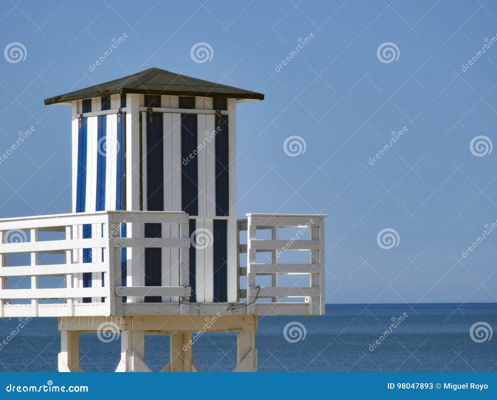 Lifeguard stand stock image. Image of stand, marine, support - 98047893