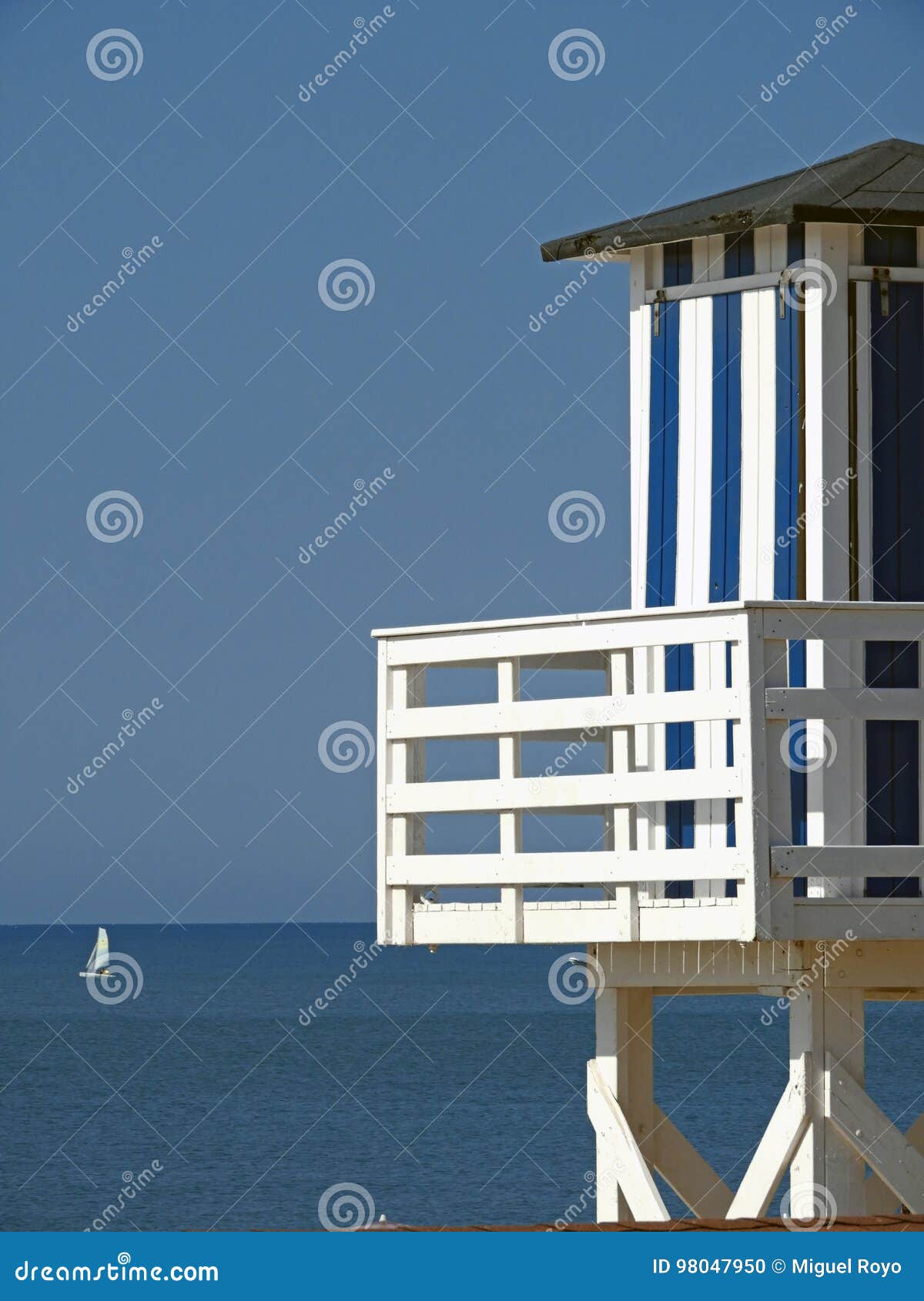 Lifeguard stand stock photo. Image of ocean, beach, assistance - 98047950
