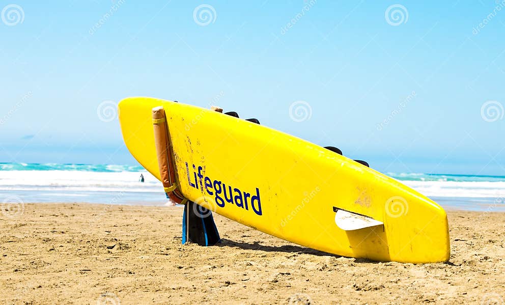 Lifeguard surfboard stock photo. Image of float, atlantic - 20022560