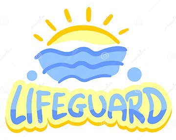 Lifeguard symbol stock vector. Illustration of icon, grunge - 34175197