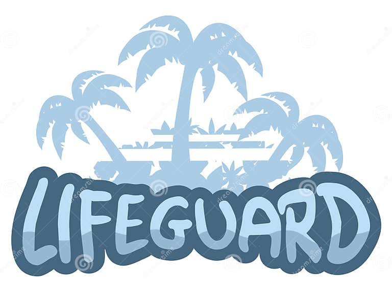 Lifeguard symbol stock vector. Illustration of insurance - 41365245