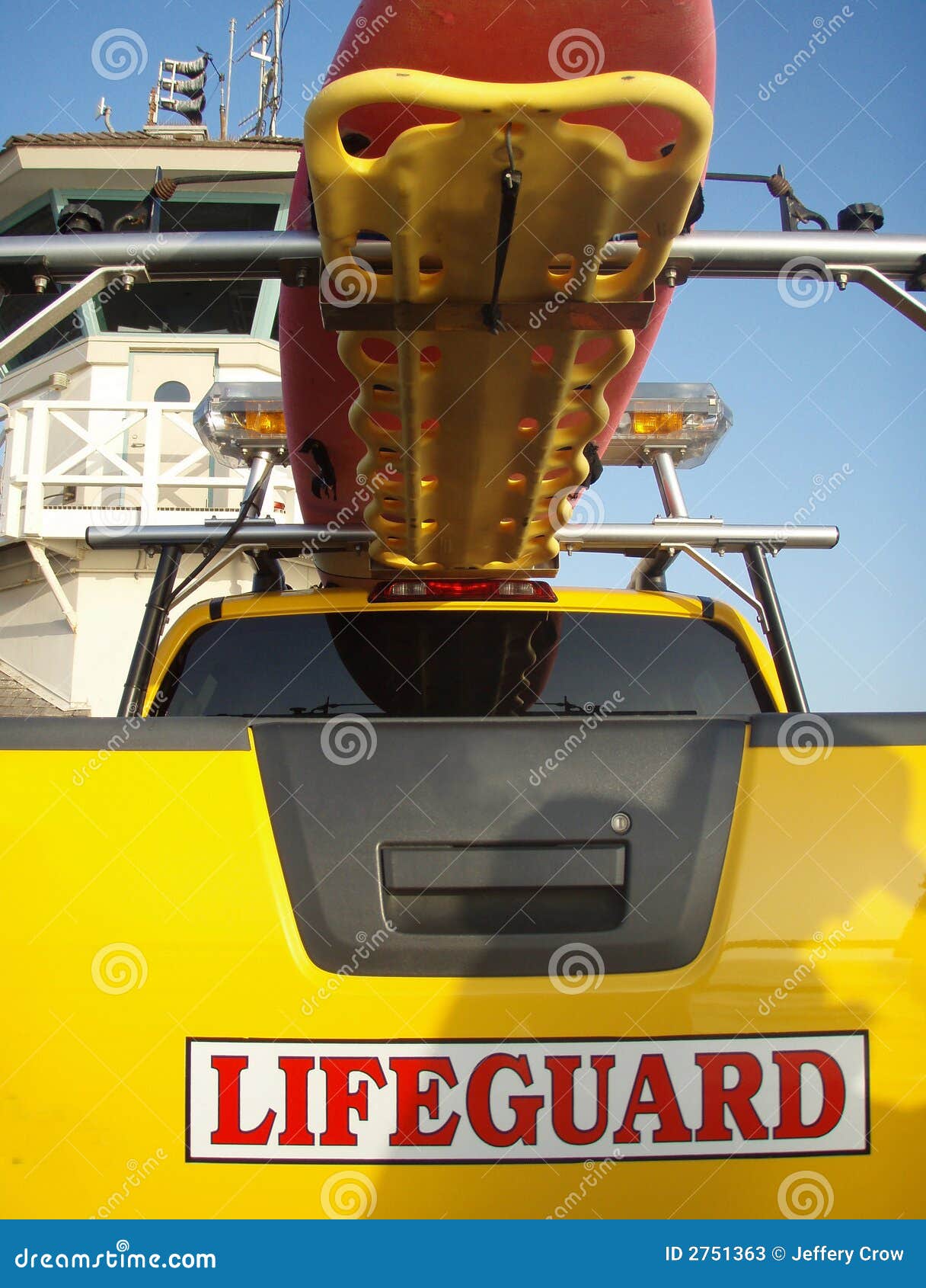 Lifeguard truck 01 stock image. Image of look, travel - 2751363