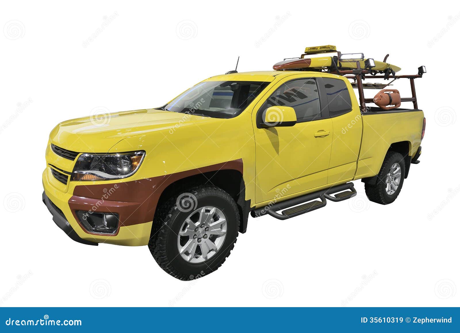 Lifeguard truck stock image. Image of colorful, rescue - 35610319