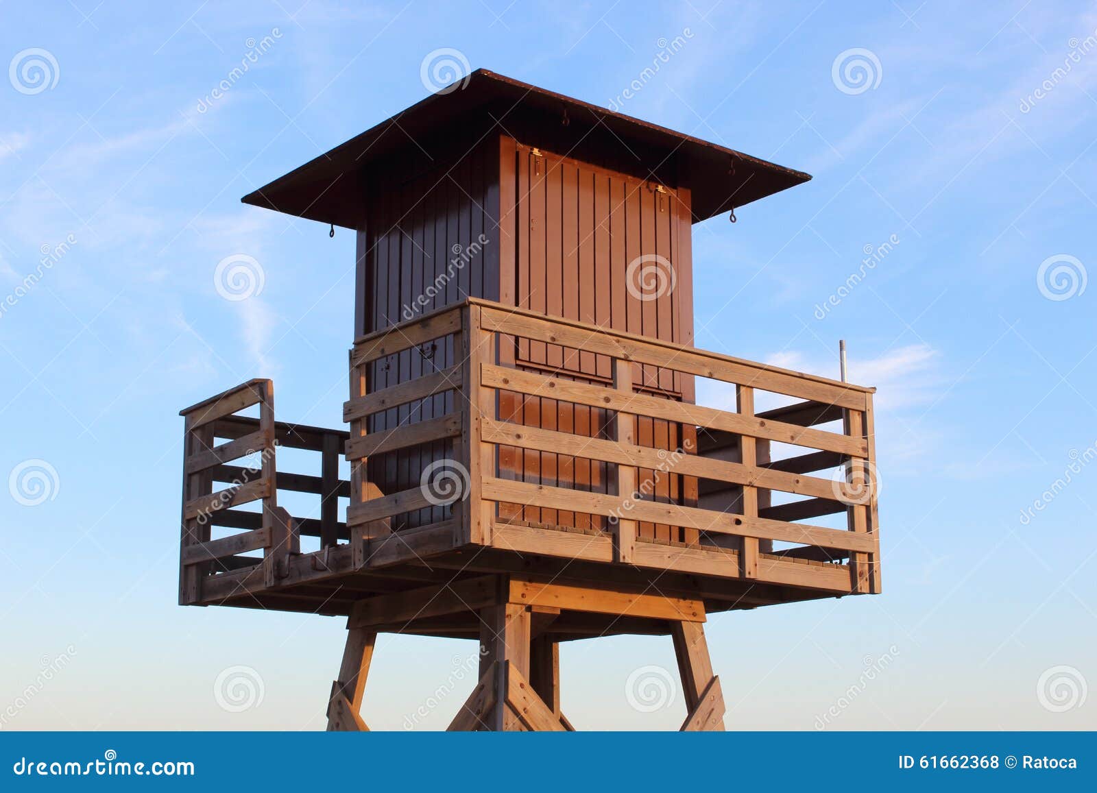 Lifeguard zone stock photo. Image of tropical, station - 61662368