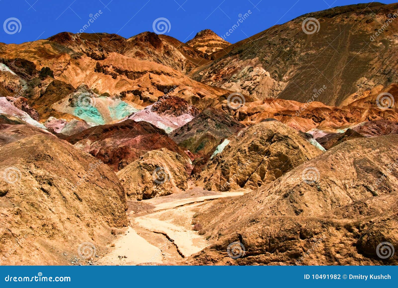 Lifeless landscape stock photo. Image of america, heat - 10491982