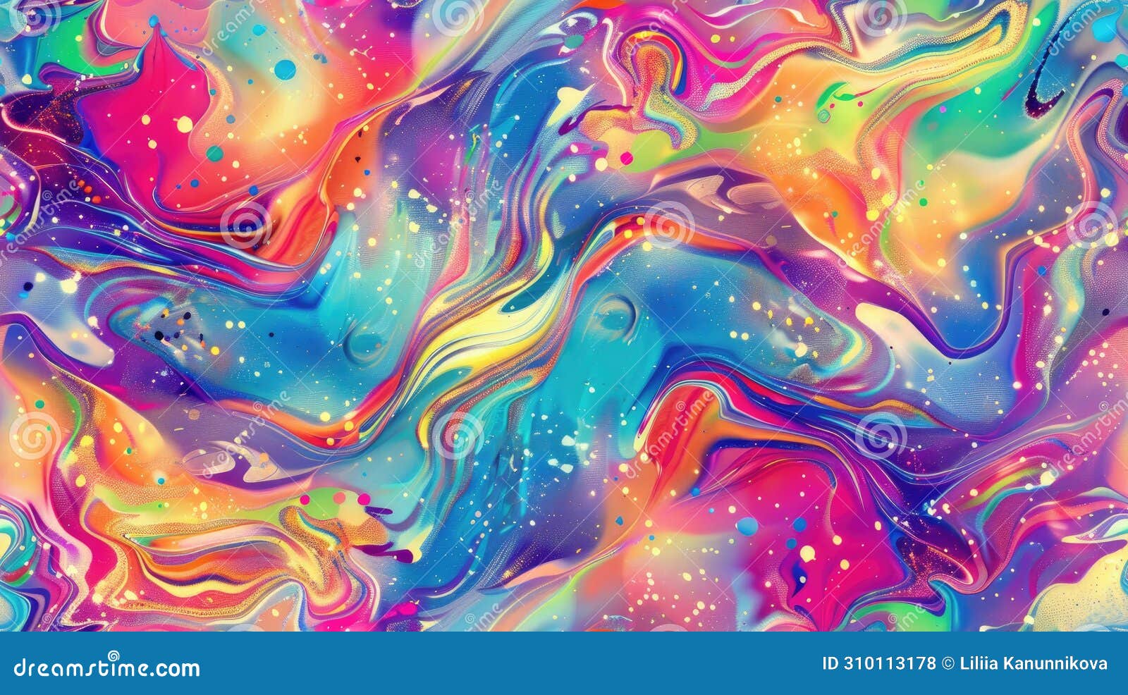 Lifelike Visuals Portraying the Mesmerizing Allure of Iridescent Neon ...