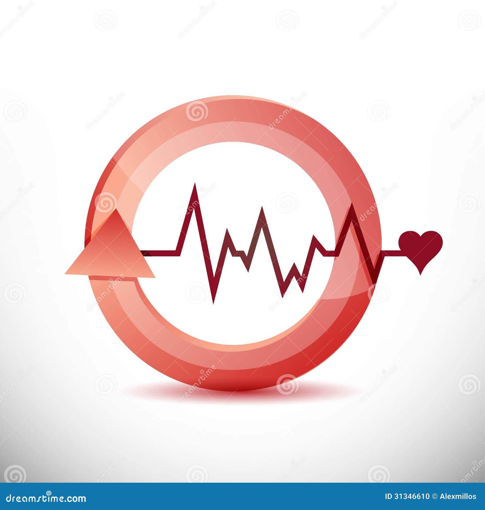 Lifeline 360 Design Concept Illustration Design Stock Illustration ...
