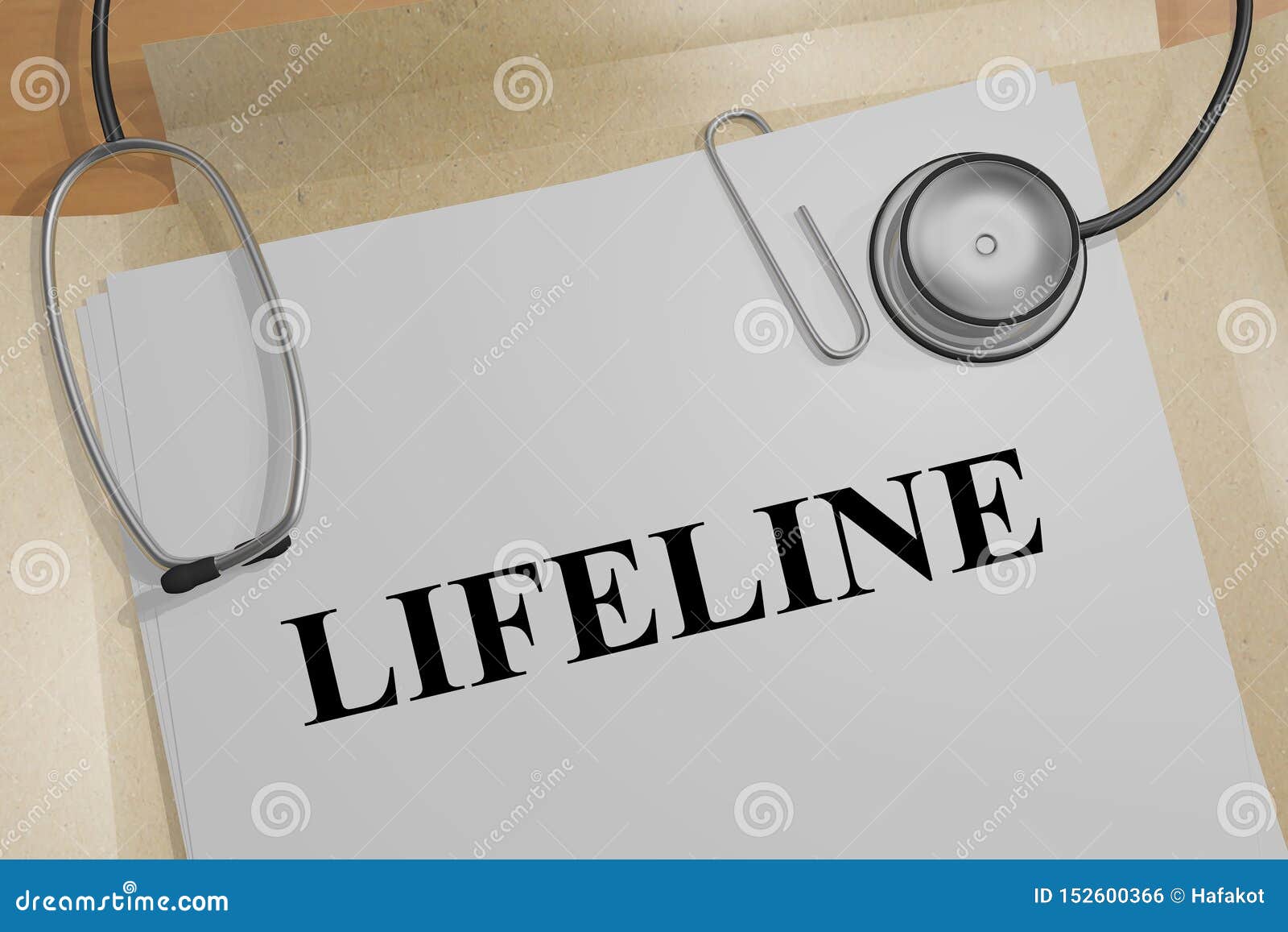 LIFELINE - Emergency Concept Stock Illustration - Illustration of ...