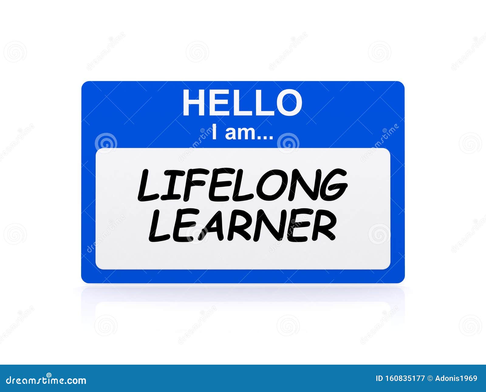 Lifelong learner card stock illustration. Illustration of background ...