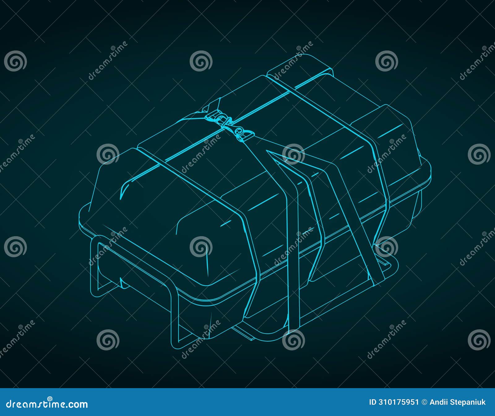 Liferaft Emergency Rescue Inflatable Life Raft Floating Black White ...