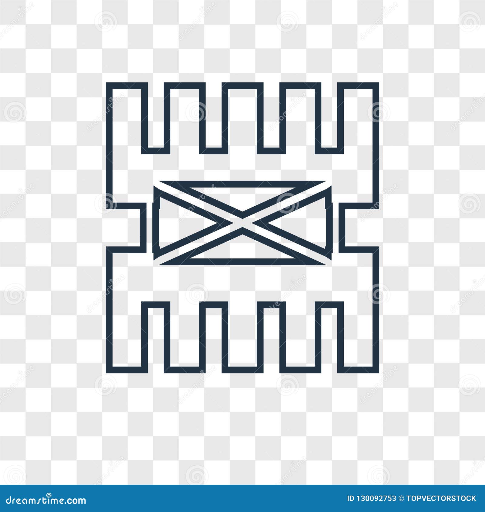 Lifes Challenges Concept Vector Linear Icon Isolated on Transparent ...