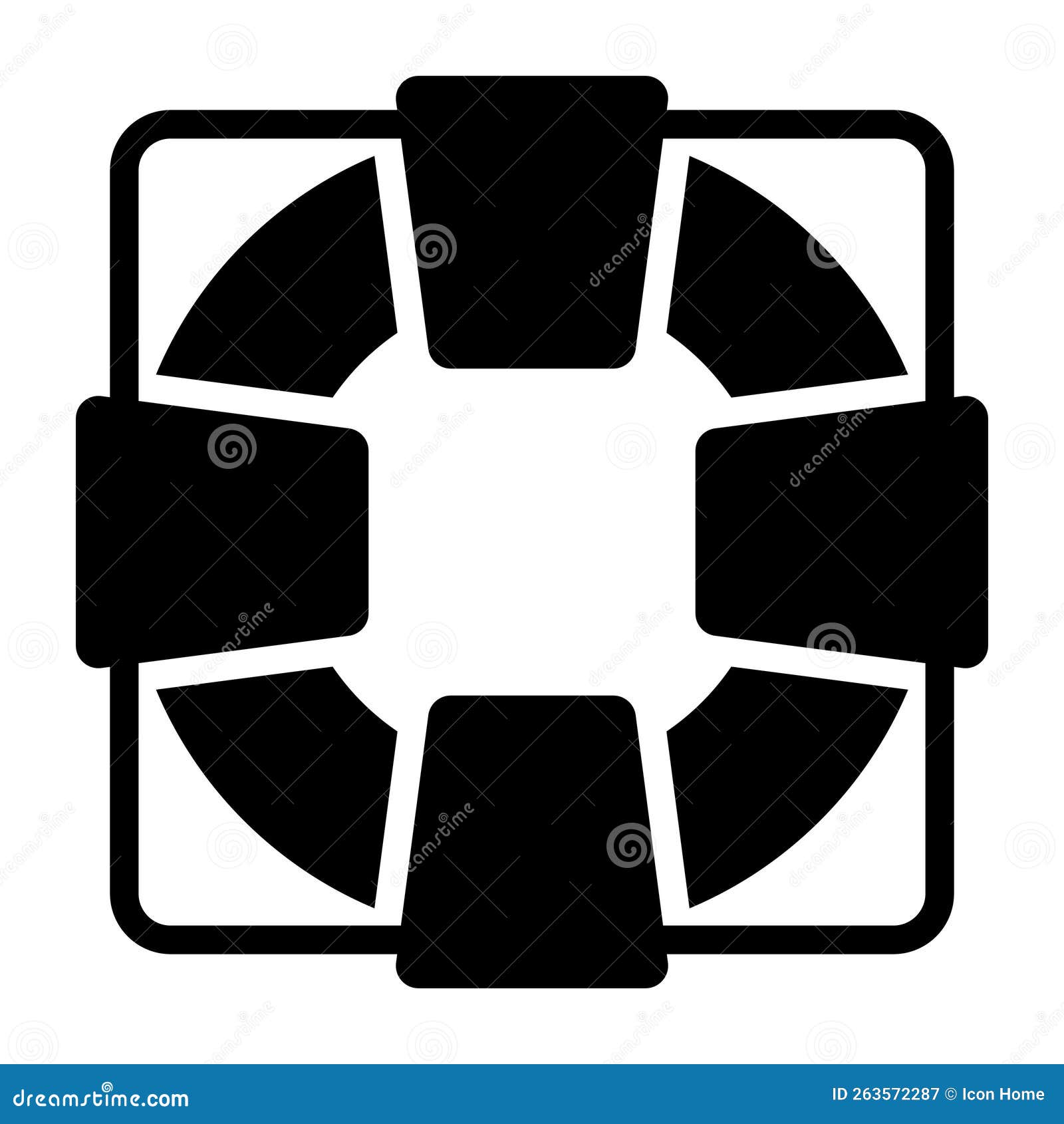 Lifesaver Icon Modern Vector Illustration Stock Vector - Illustration ...