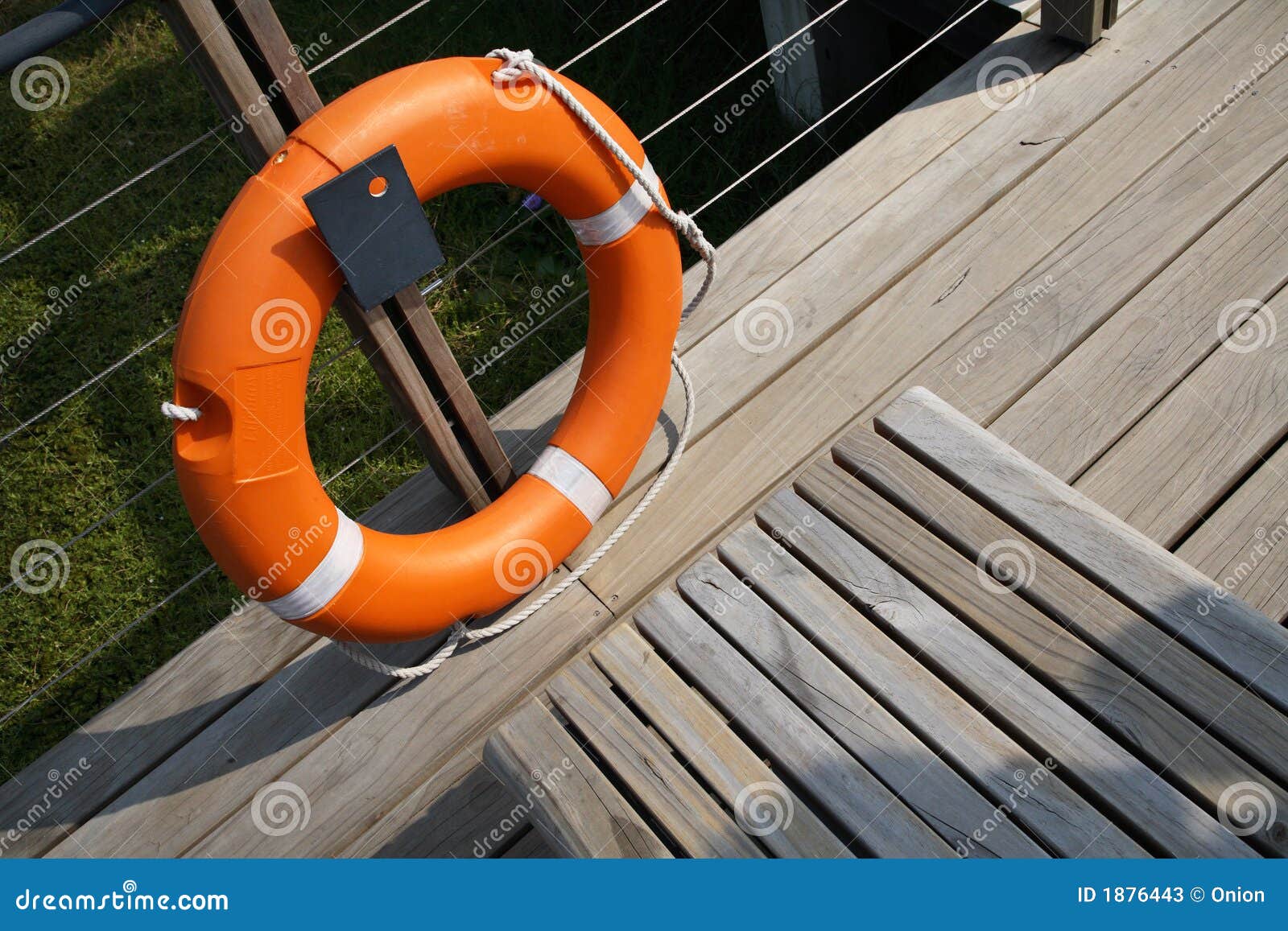 Lifesaver next to a bench stock image. Image of lives - 1876443