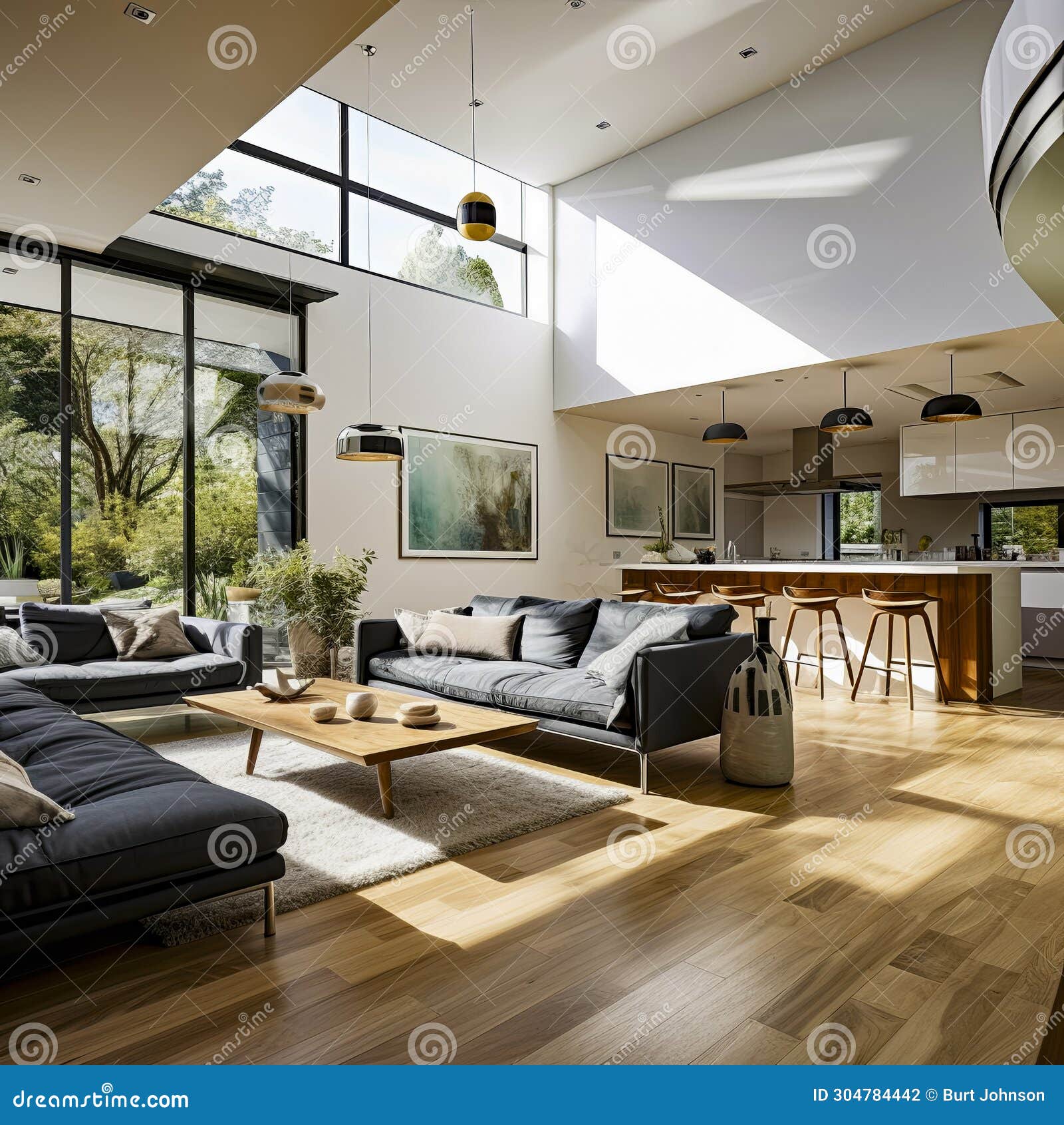Lifestyle Photo House Interior Architectural Stock Photo - Image of ...