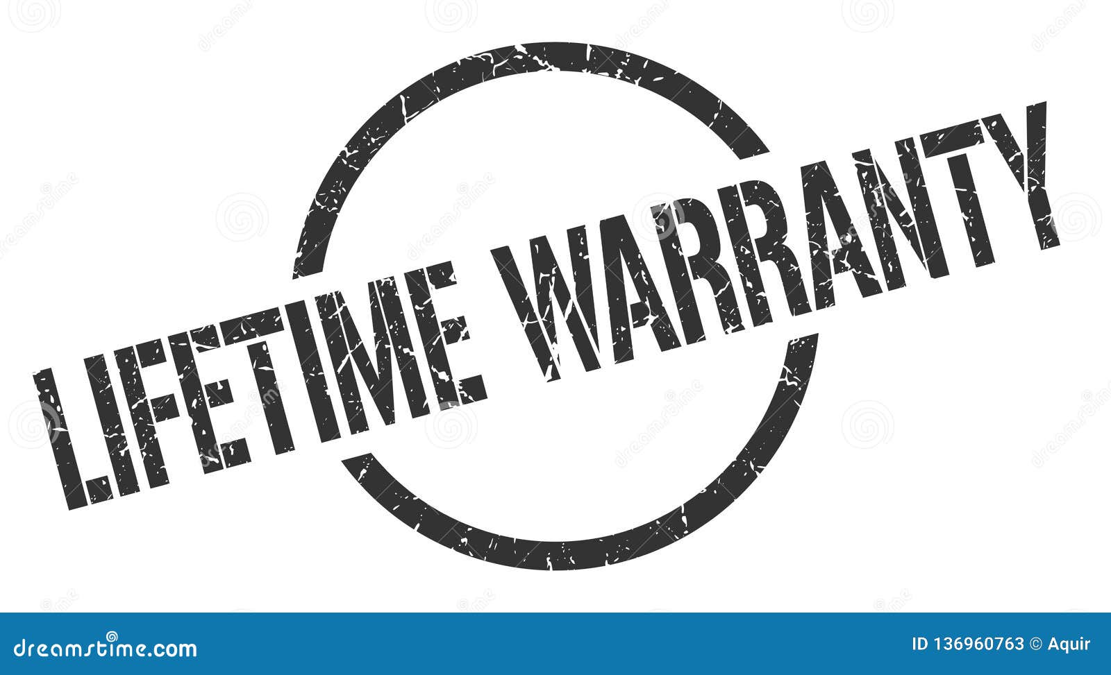 Lifetime warranty stamp stock vector. Illustration of stencil - 136960763 Lifetime warranty stamp stock vector. Illustration of stencil - 136960763