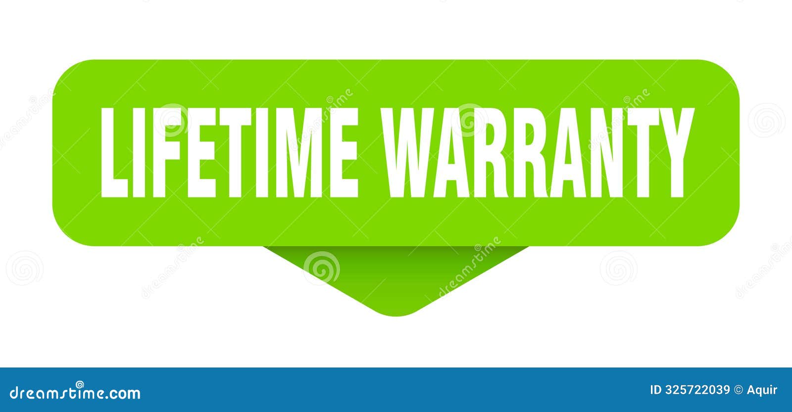 Lifetime Warranty Sticker. Lifetime Warranty Sign on Transparent ...