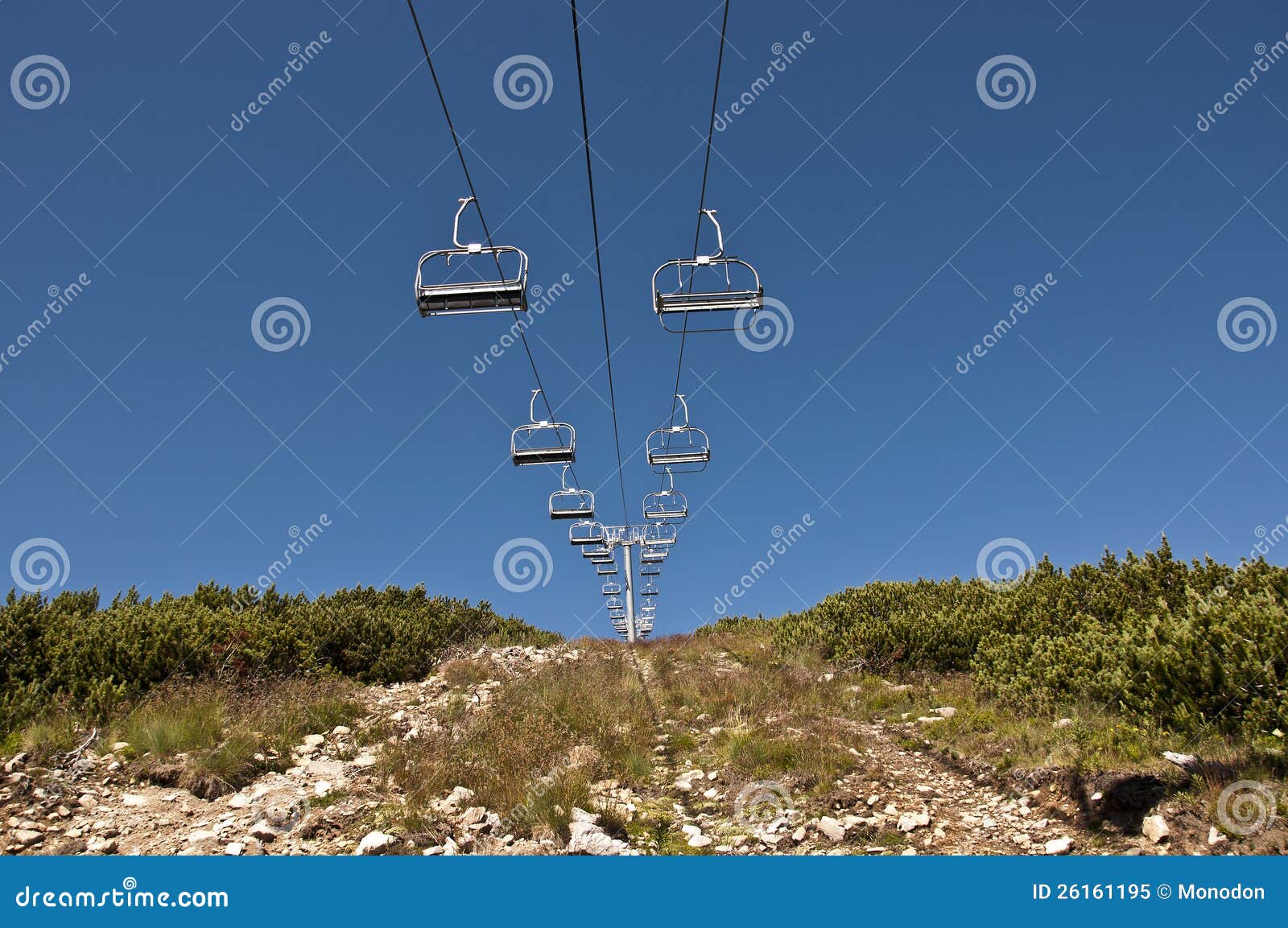 Lift stock image. Image of musala, travel, mountain, nature - 26161195