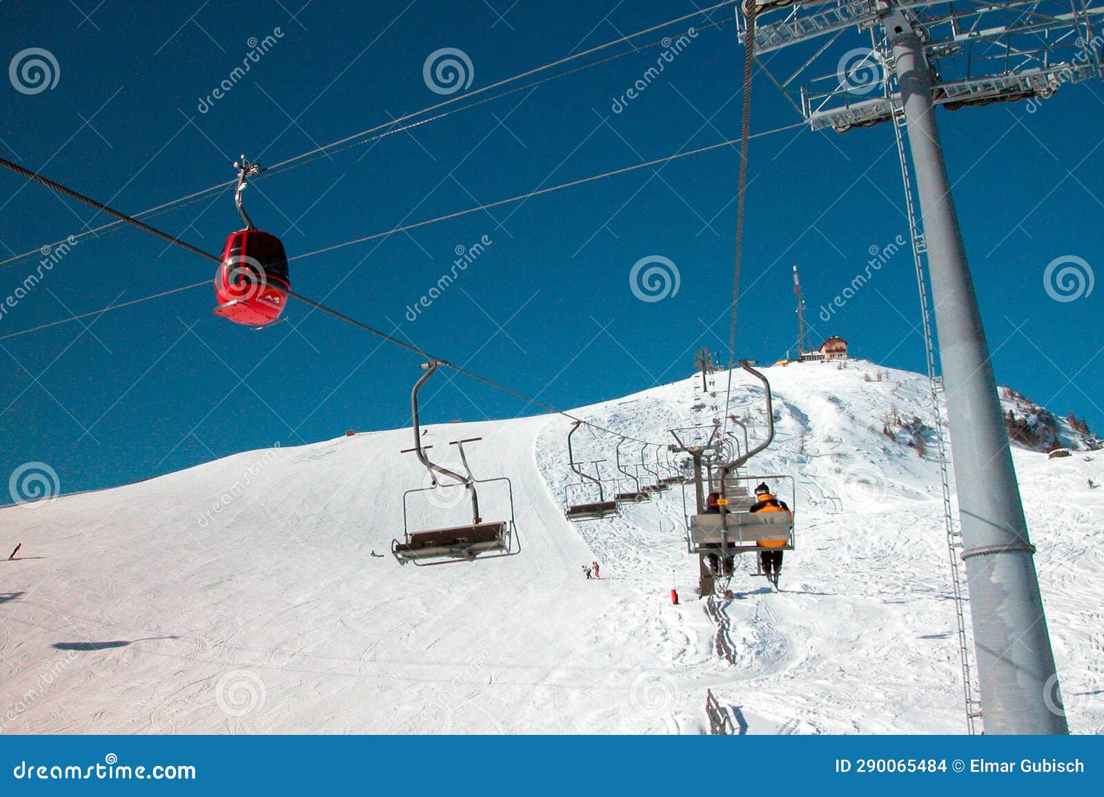 A Lift or Cableway a Modern Way of Mobility Editorial Stock Image ...