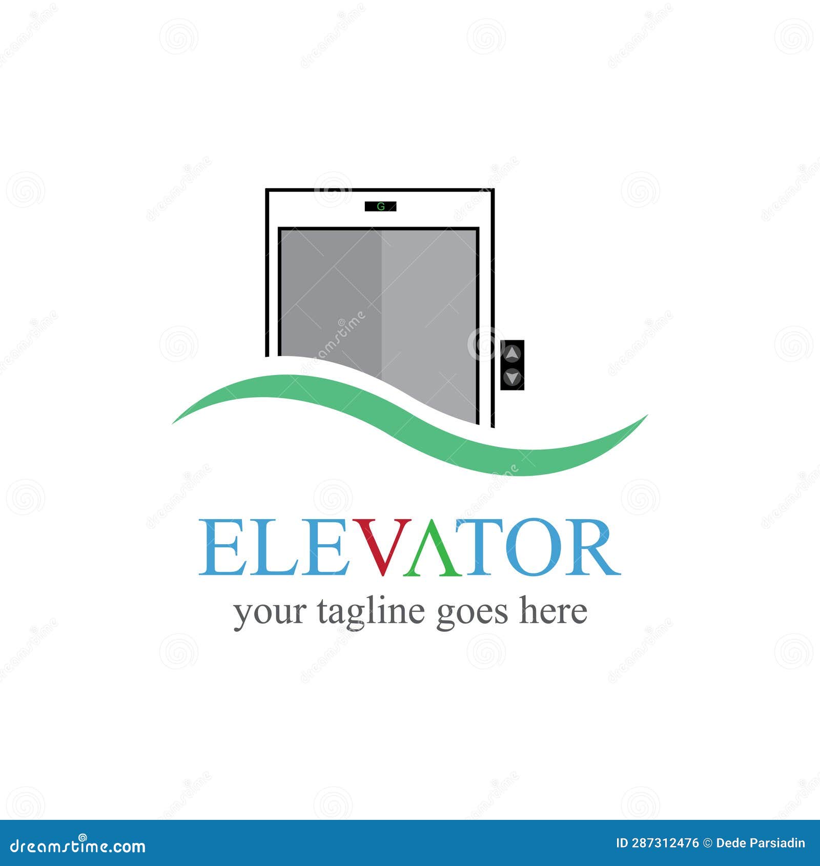Lift and Elevator Logo Design Minimal Logotype Vector Template Stock ...