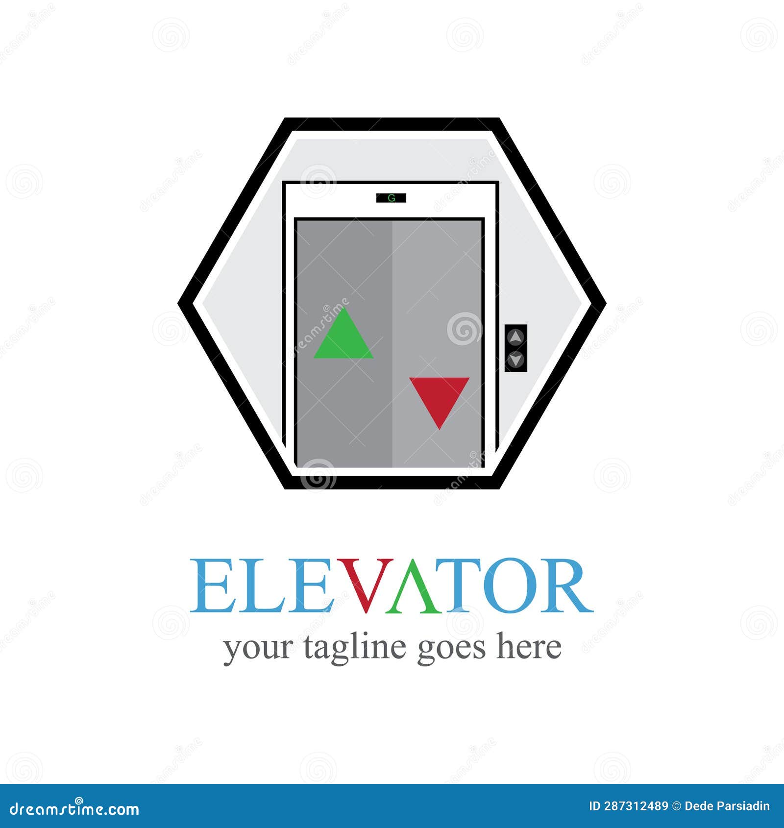 Lift and Elevator Logo Design Minimal Logotype Vector Template Stock ...