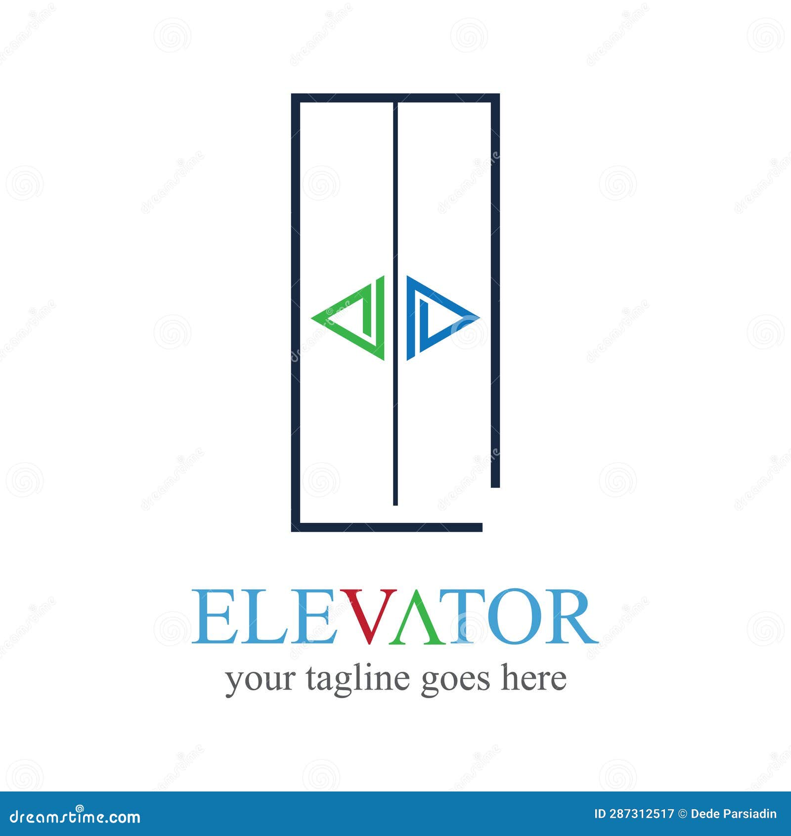 Lift and Elevator Logo Design Minimal Logotype Vector Template Stock ...