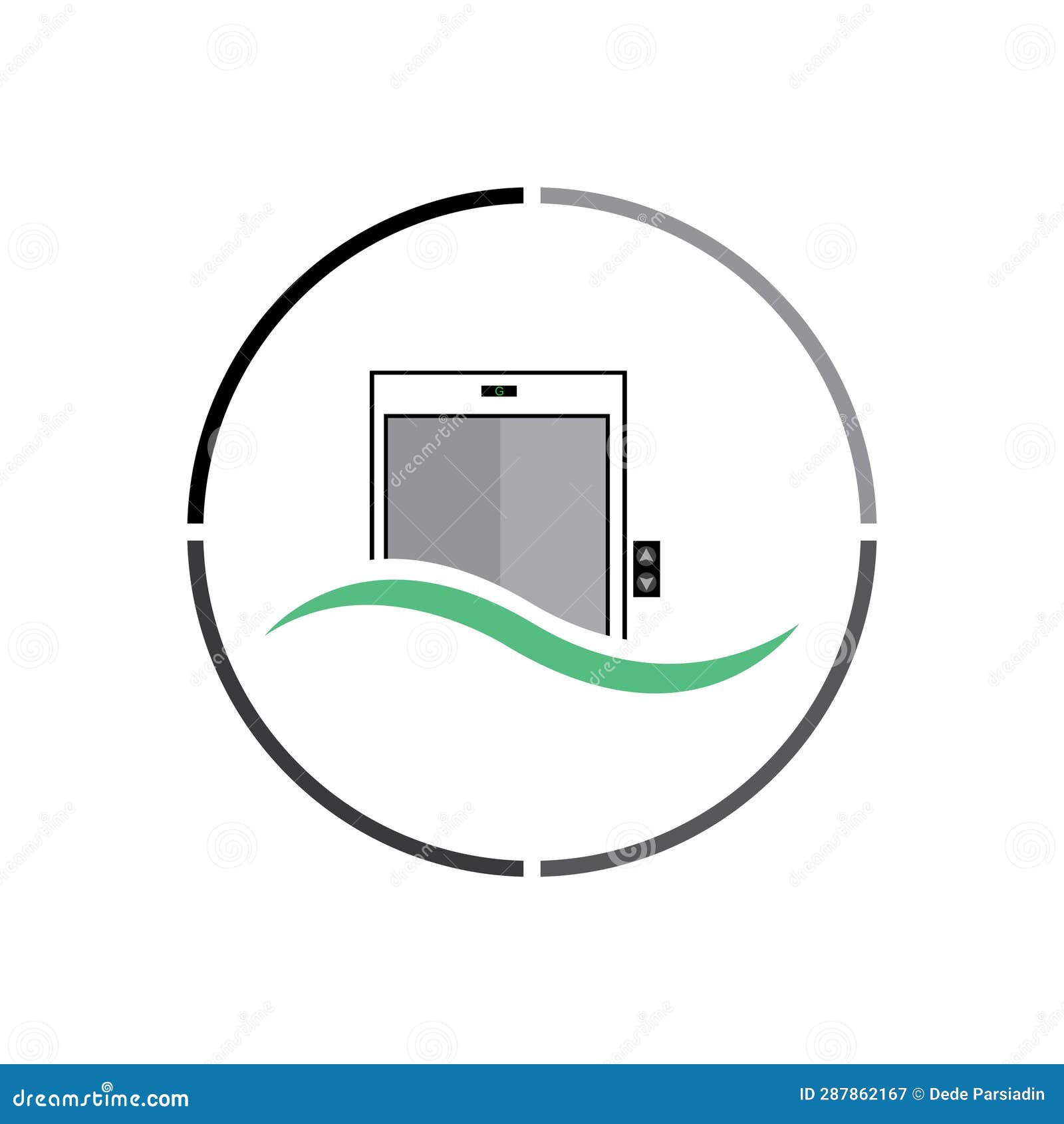 Lift and Elevator Logo Design Minimal Logotype Vector Template Stock ...