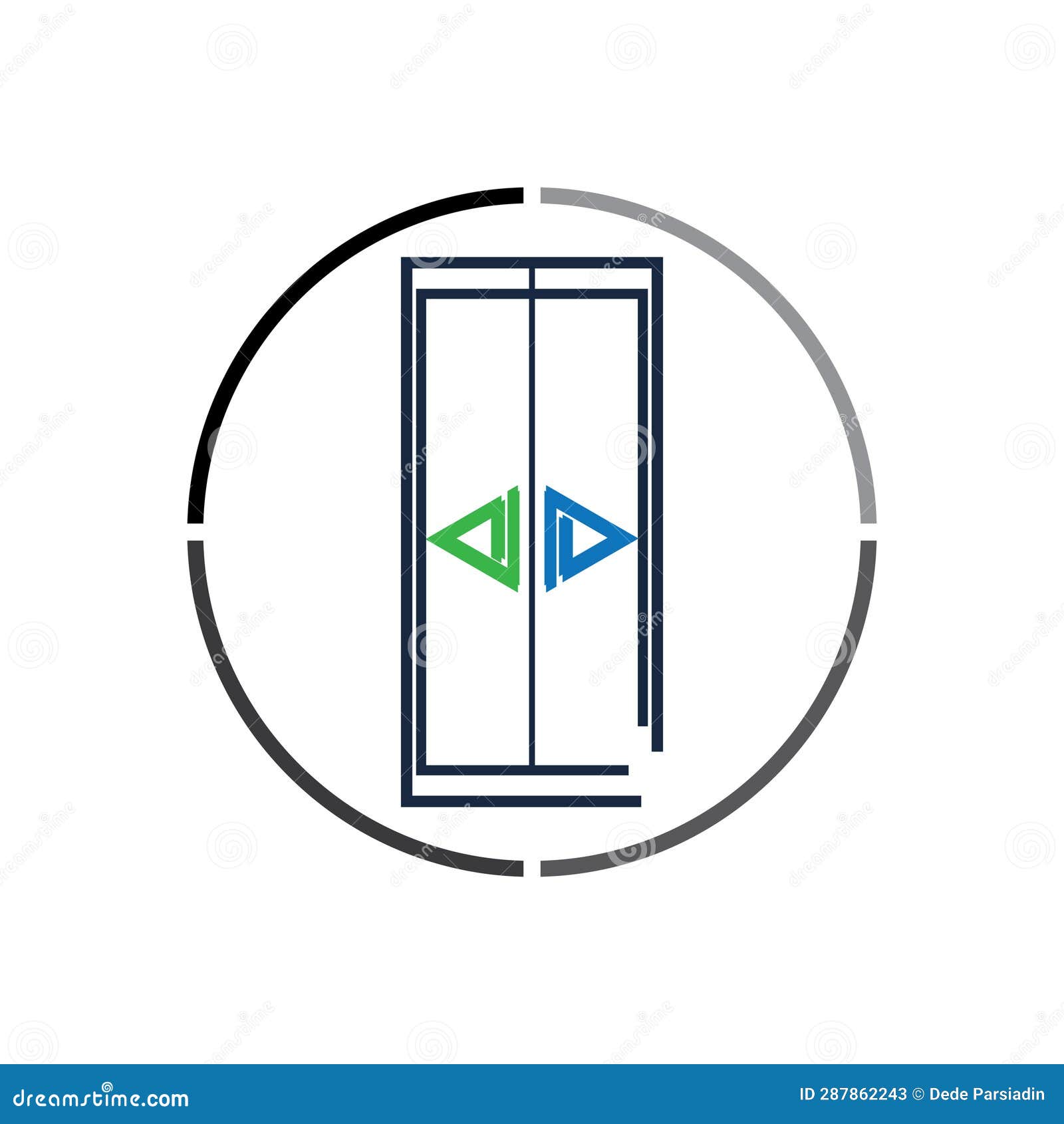 Lift and Elevator Logo Design Minimal Logotype Vector Template Stock ...