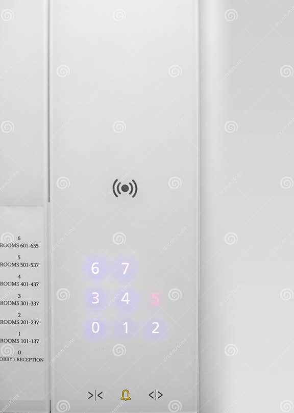 Lift Elevator Remote Control Stock Image - Image of sensory, lift ...