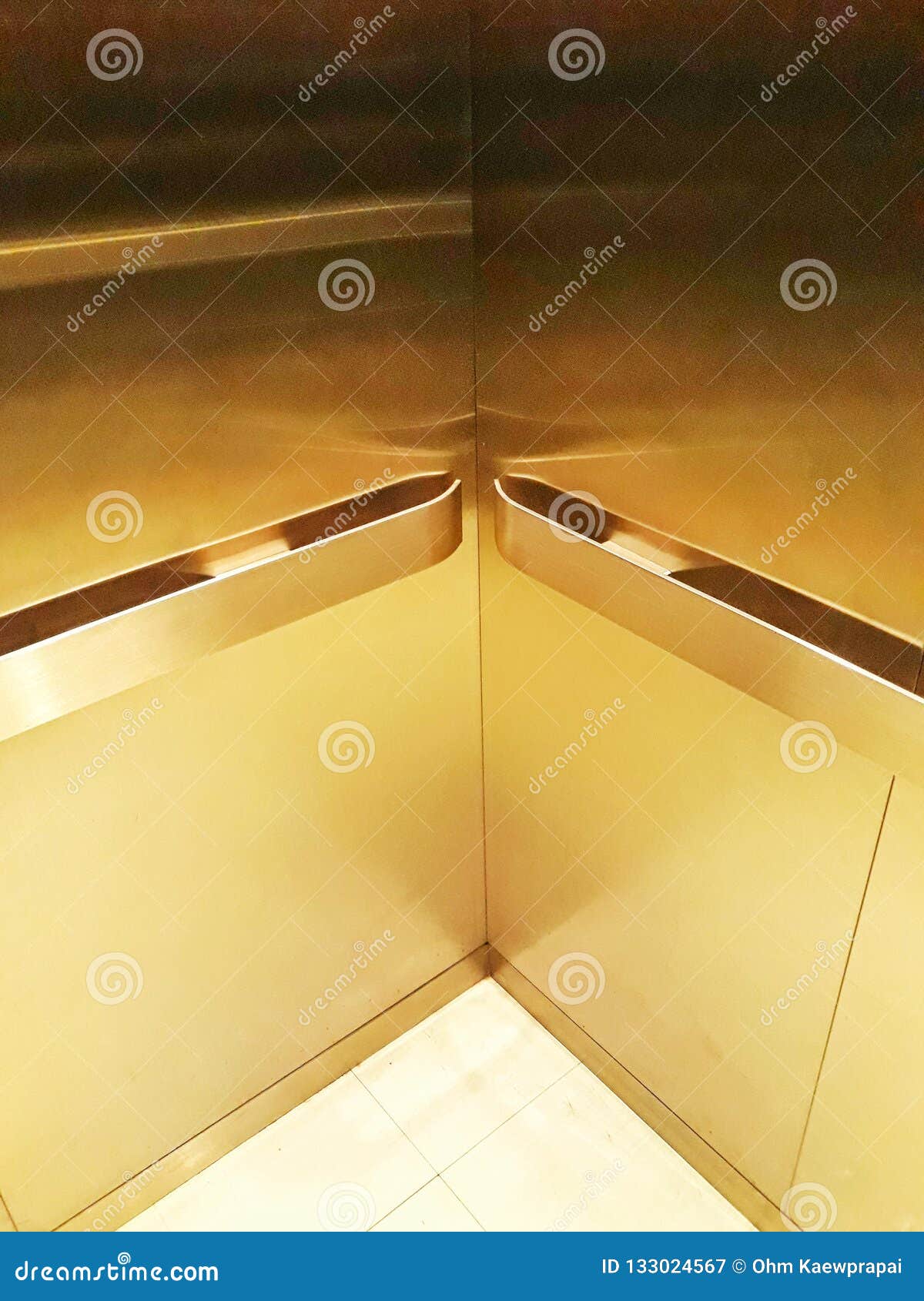 In lift stock image. Image of lift, pretty, gold, corner - 133024567