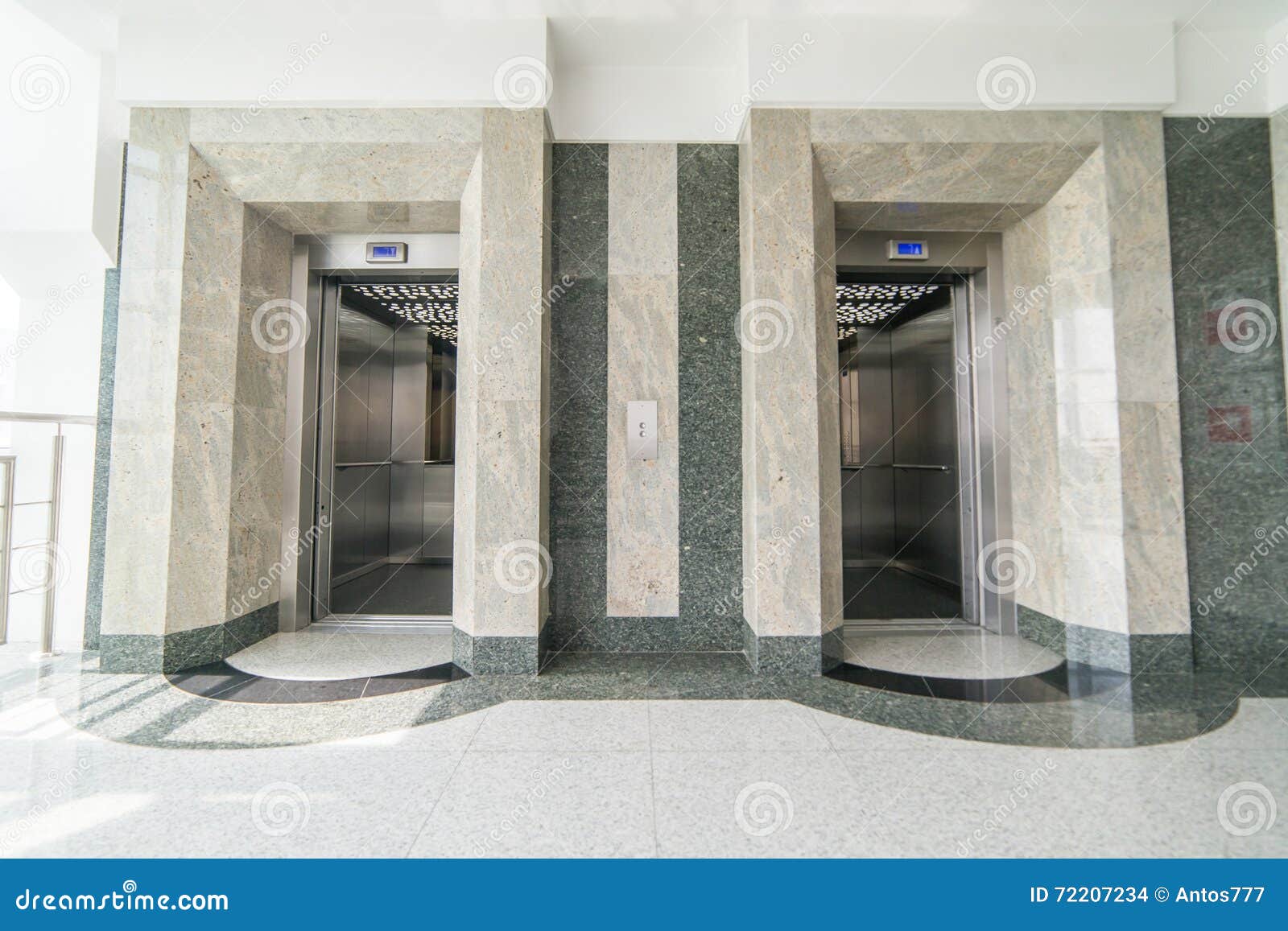 The lift lobby stock photo. Image of ceiling, interior - 72207234