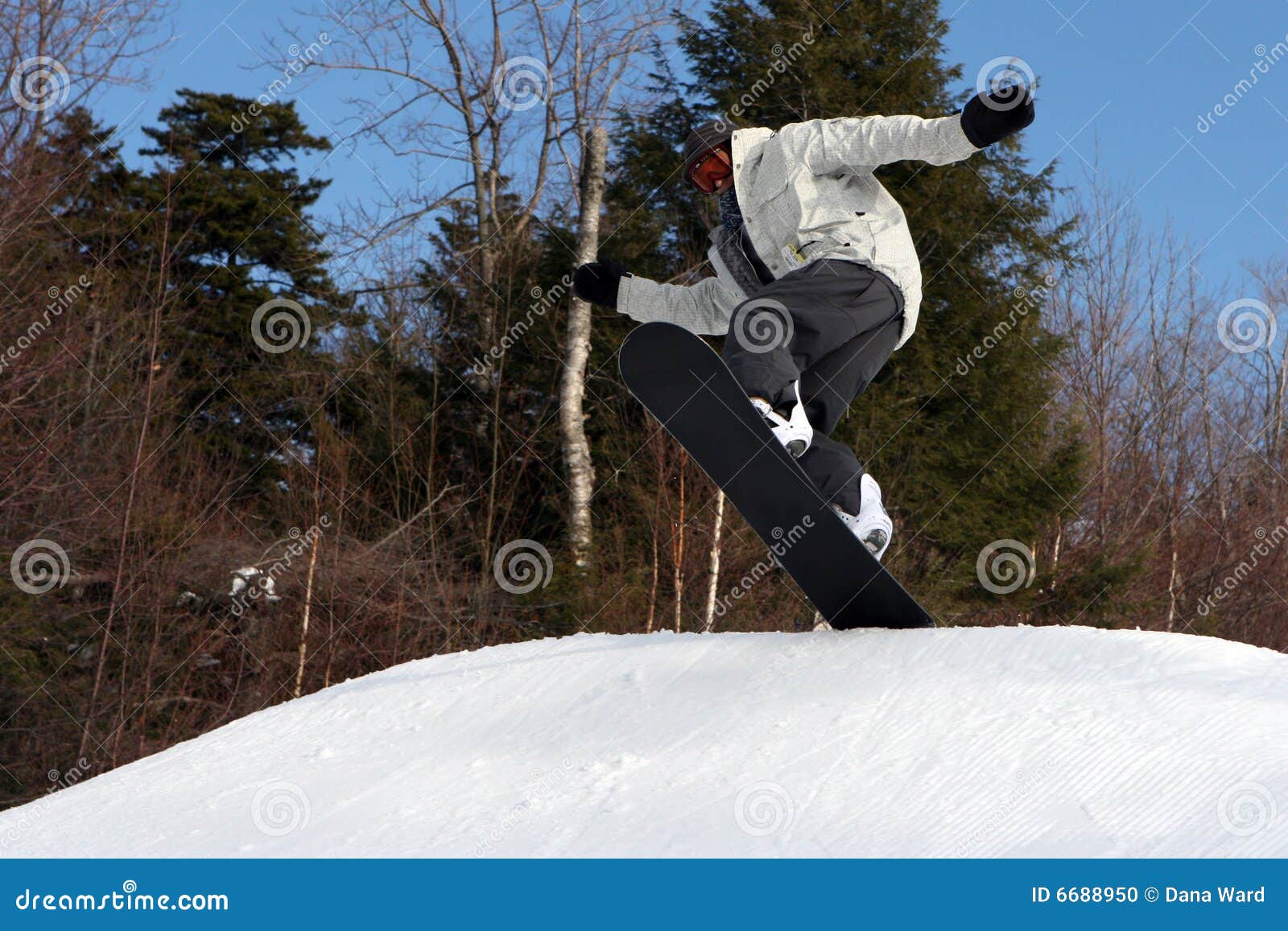 Lift off! stock photo. Image of slope, gloves, black, head - 6688950