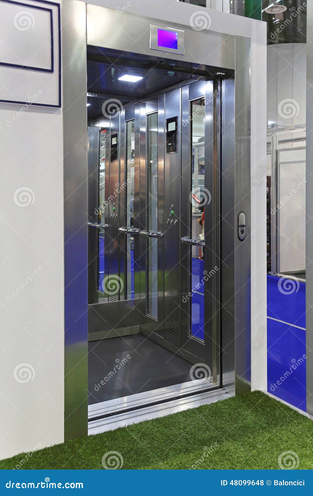 Lift stock photo. Image of door, building, structure - 48099648