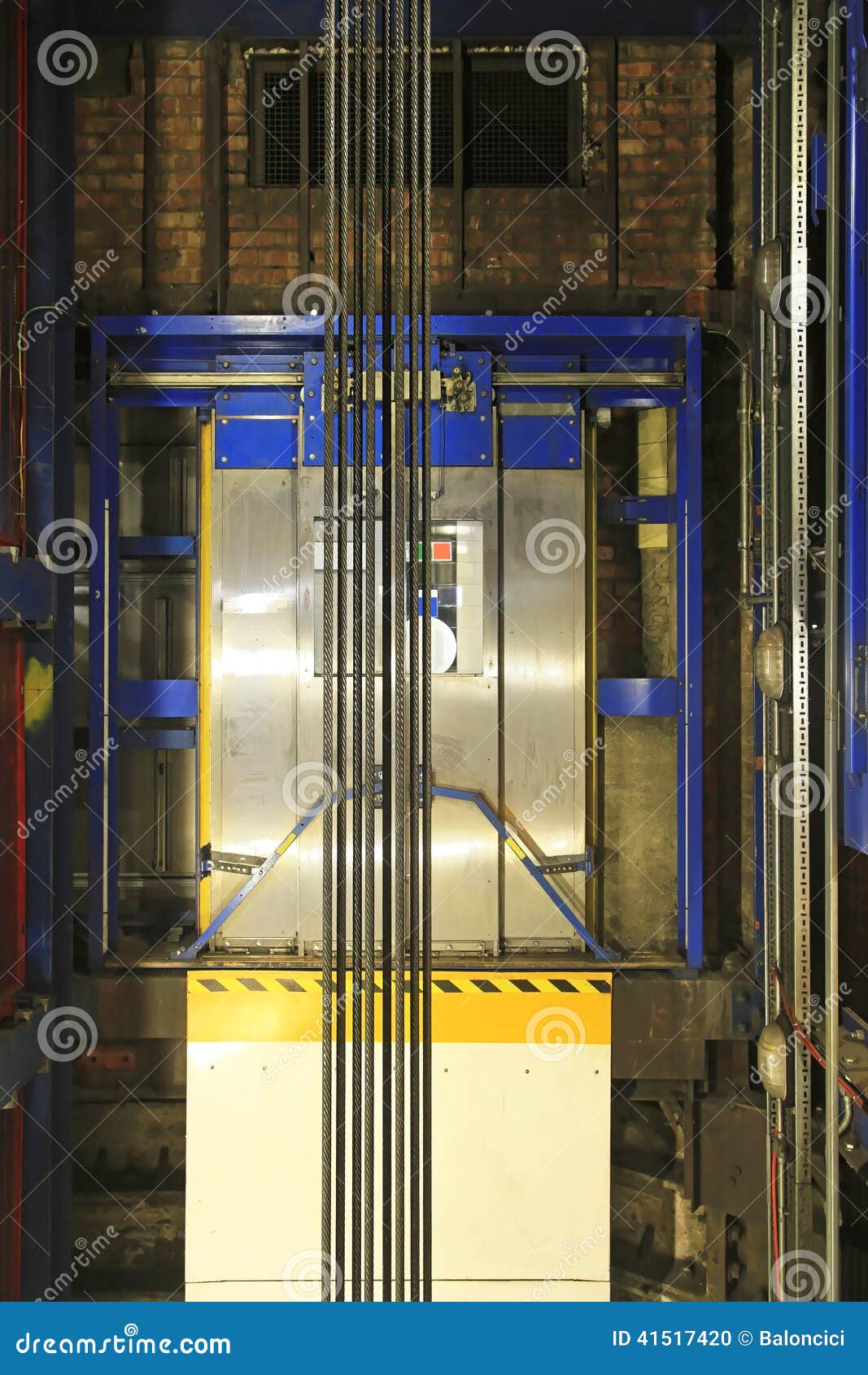 Lift shaft stock photo. Image of structure, shaft, building - 41517420