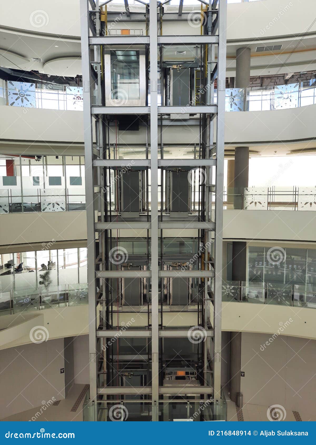 Lift skeleton stock photo. Image of maintain, skeleton - 216848914