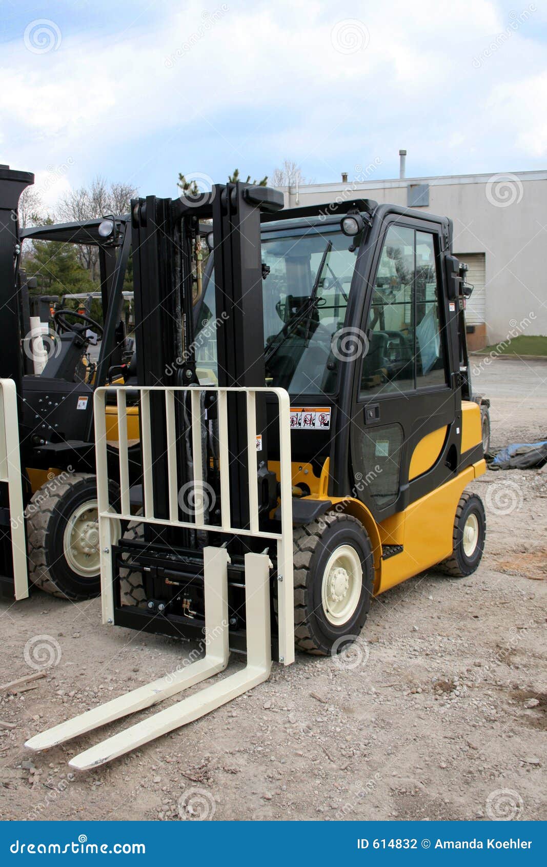 Lift Truck 5 stock photo. Image of electric, lift, yellow - 614832