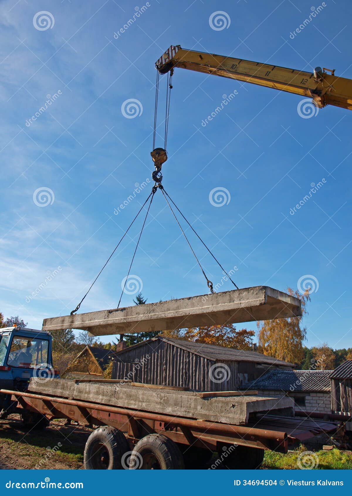 Lift up panel stock photo. Image of concrete, boom, lift - 34694504