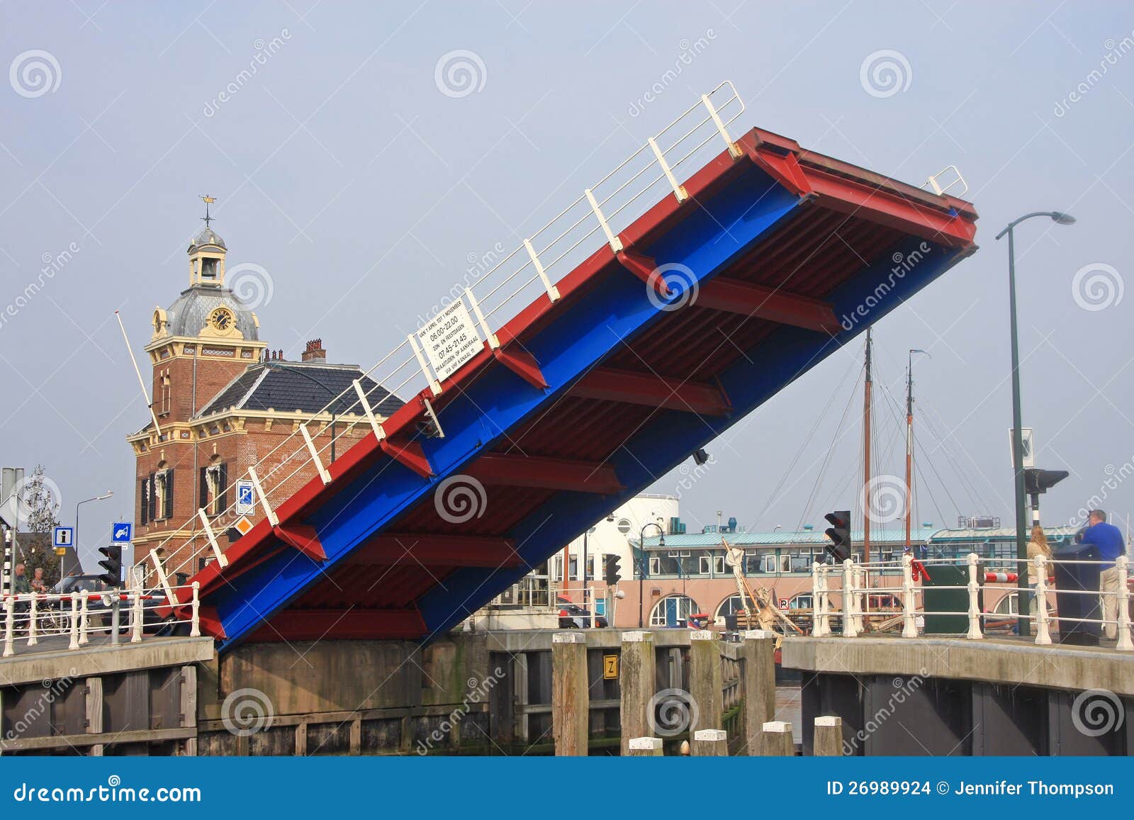 Lifting bridge stock photo. Image of motor, harbor, bridge - 26989924