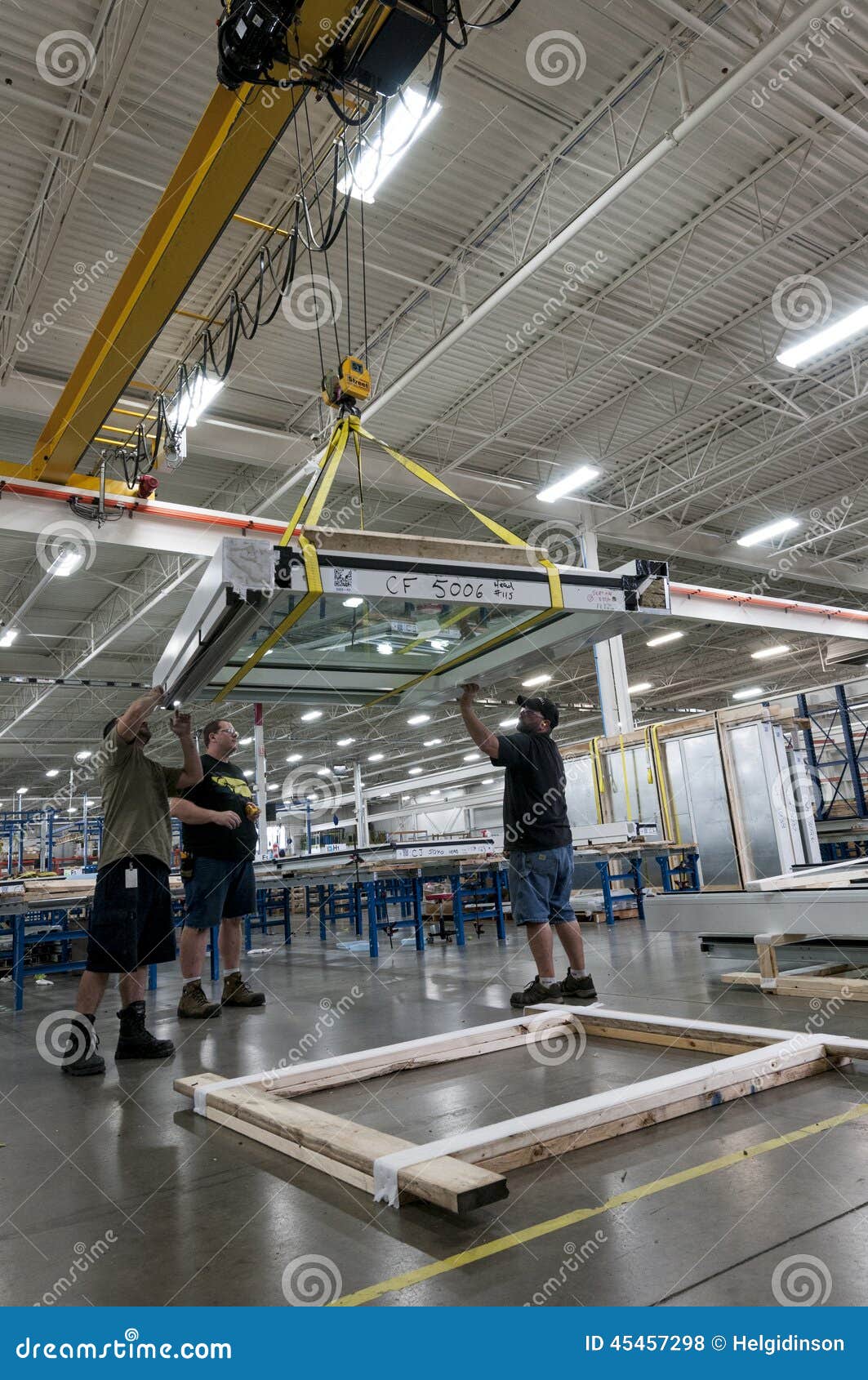 Lifting crane editorial stock photo. Image of freight - 45457298