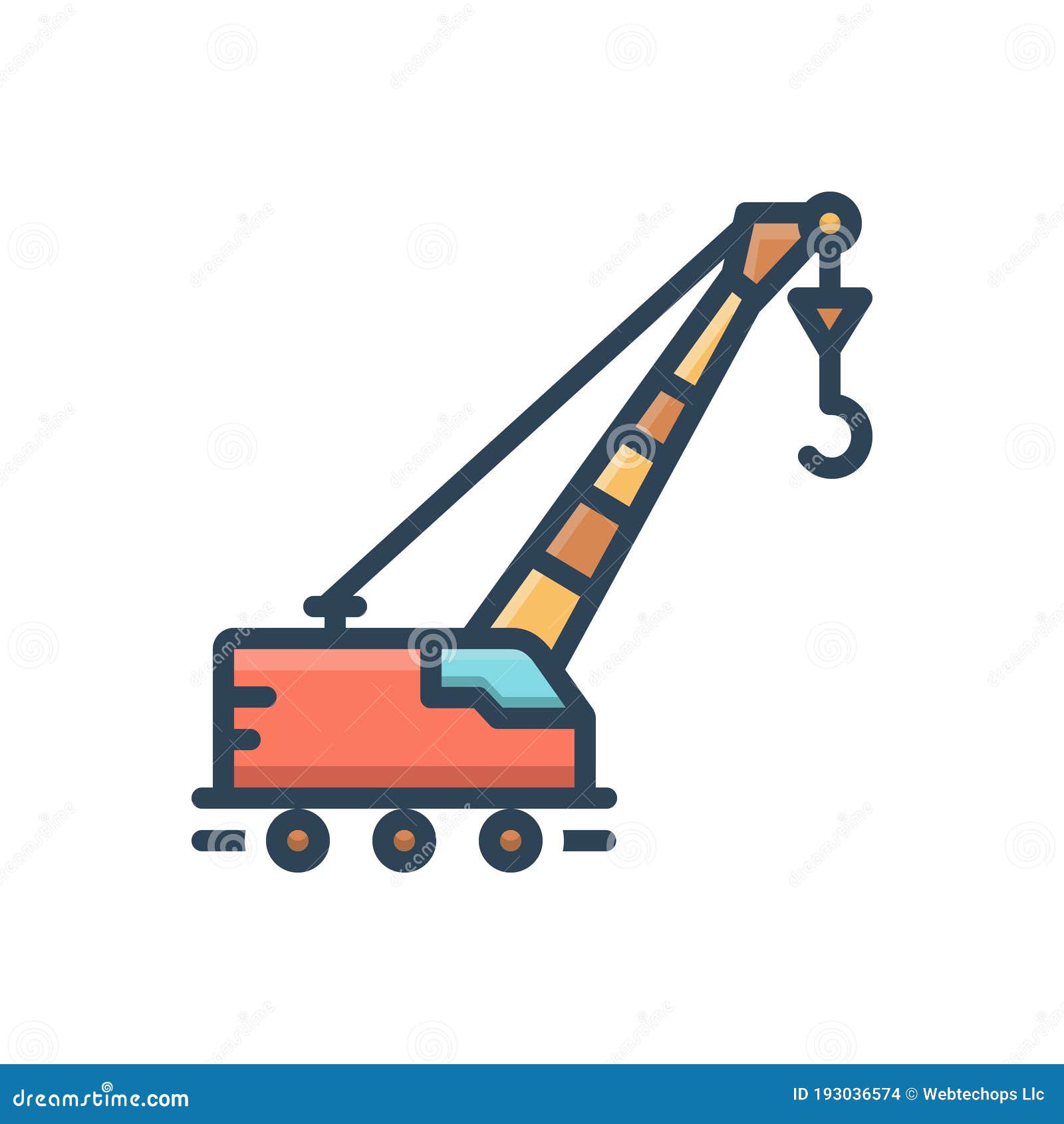 Lifting Of Construction Materials To Floors Of Building By Hoist ...