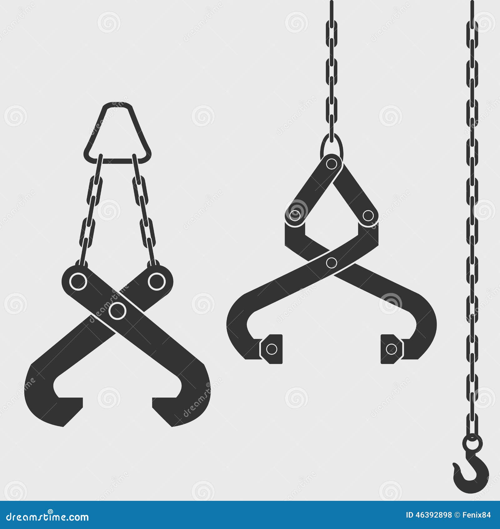 Grapple Grab Logo Cartoon Vector | CartoonDealer.com #86452877